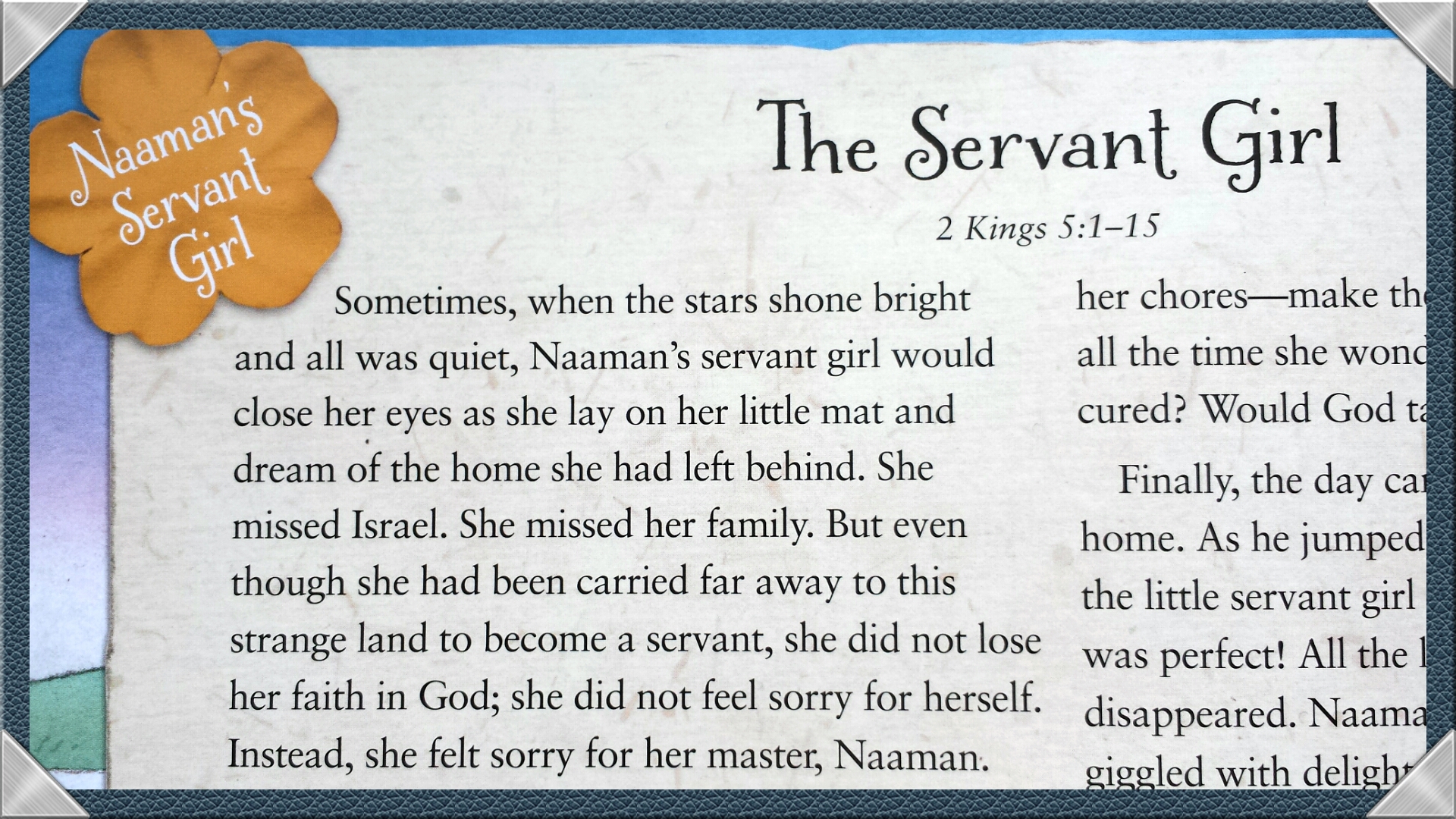 Naamans Servant Girl Coloring Pages
